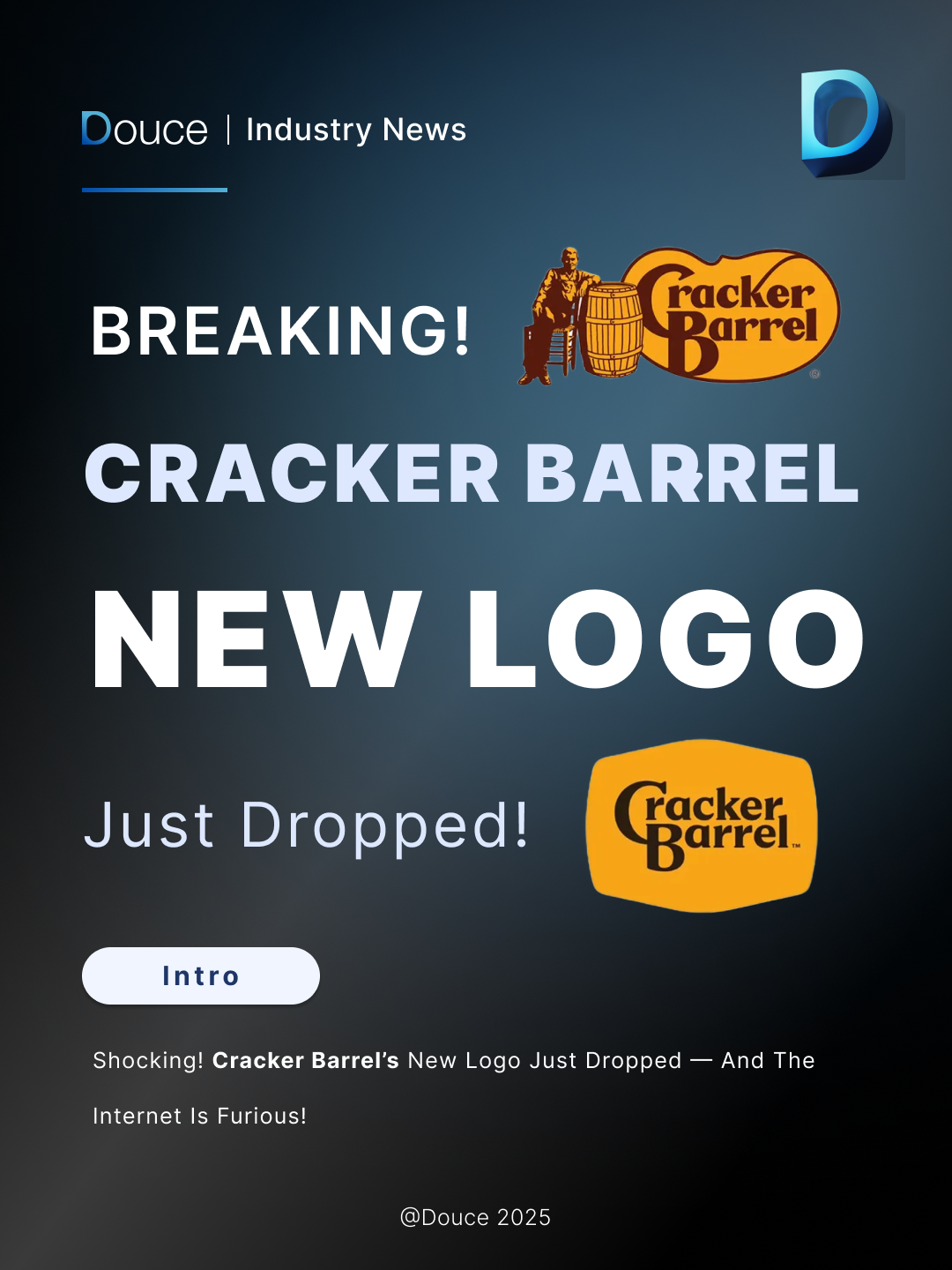 When Rebranding Backfires: The Cracker Barrel Logo Controversy | Douce ...